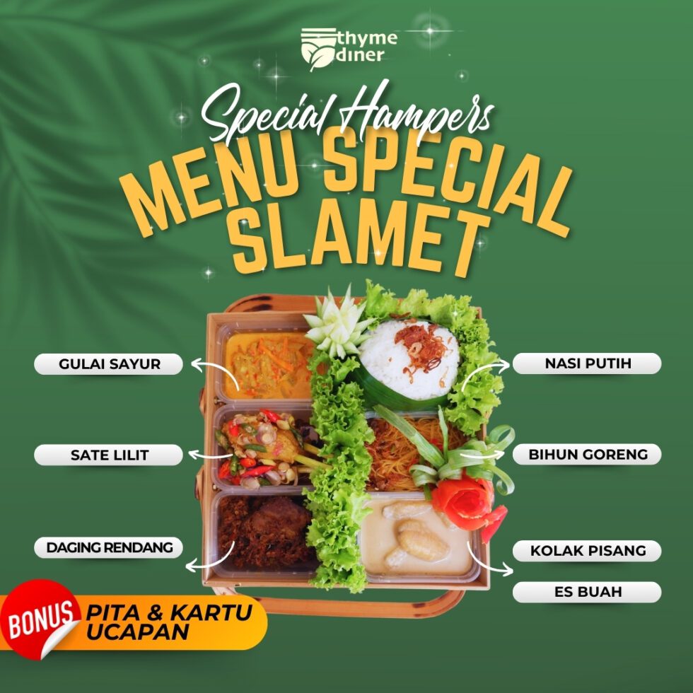 Thyme Diner - Catering Jakarta, Prasmanan, Nasi Kotak, Restoran