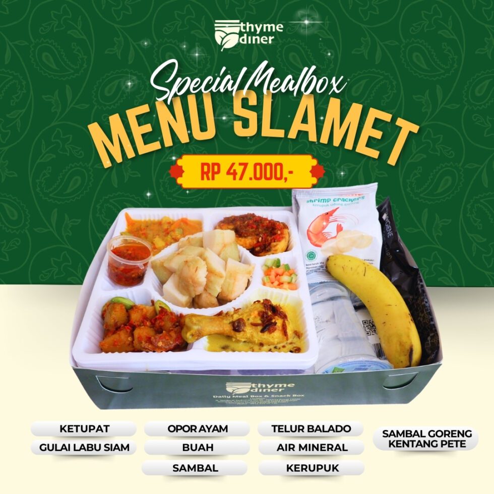 Thyme Diner - Catering Jakarta, Prasmanan, Nasi Kotak, Restoran